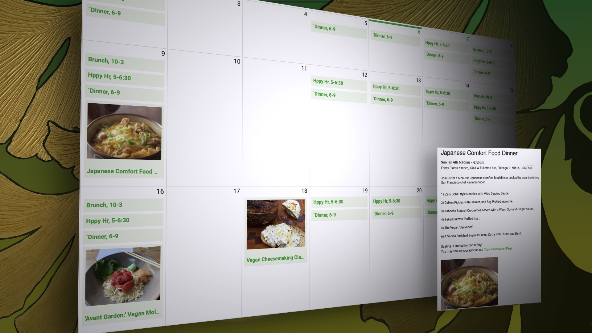 Calendar image copy – Fancy Plants Café